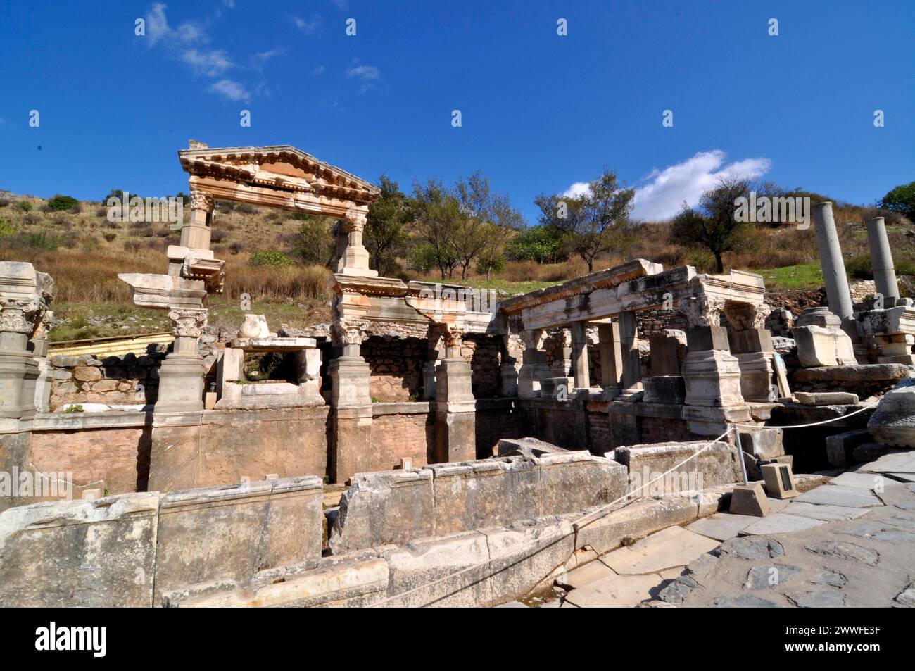 Archaeological site of Epheso, Turkey Stock Photo - Alamy