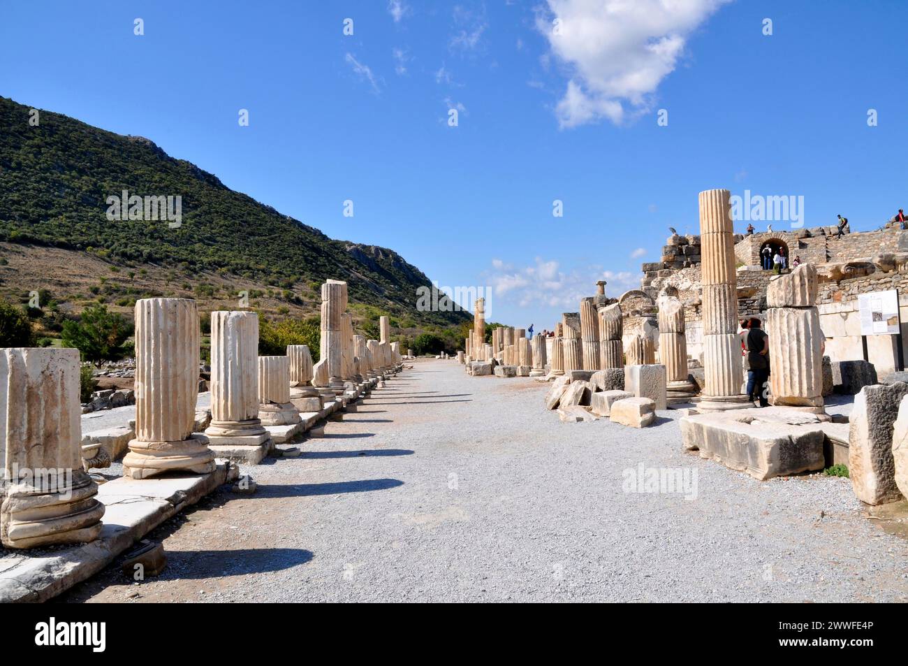 Archaeological site of Epheso, Turkey Stock Photo - Alamy