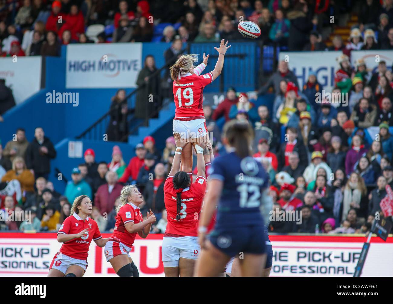 Cardiff, UK. 23rd Mar, 2024. Cardiff, Wales, March 23rd 2024 Georgia ...