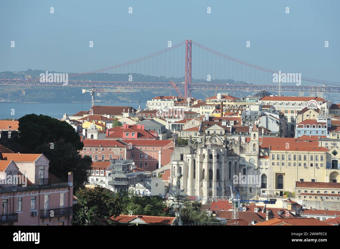 Lisbon city view, portugal Stock Photo - Alamy