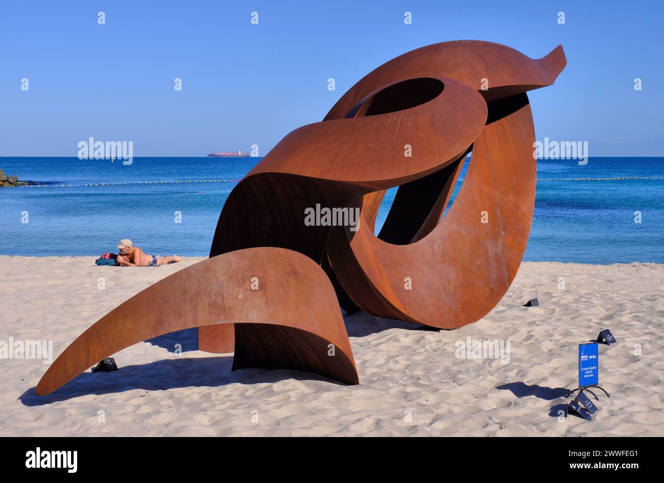 Perth Sculpture by the Sea, Cottesloe 2024: ‘Lifeblood’ by Johannes ...