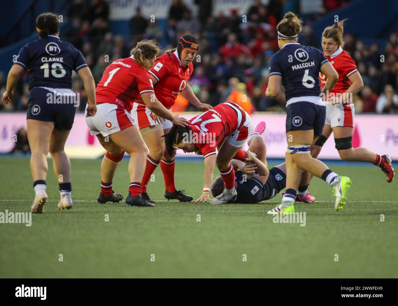 Cardiff, UK. 23rd Mar, 2024. Cardiff, Wales, March 23rd 2024 Sian Jones ...