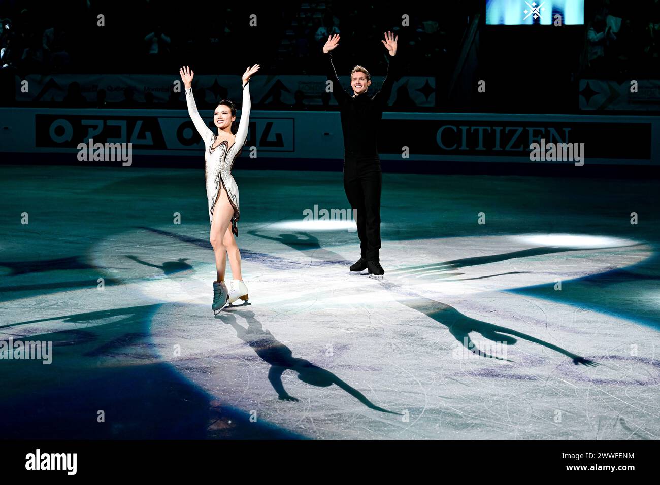 Ice Dance Awards, Madison CHOCK & Evan BATES (USA) first place, during ...