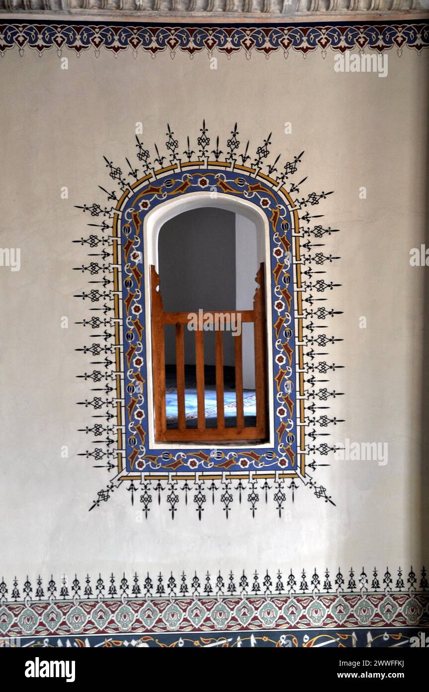 Window of a mosque, istanbul Stock Photo - Alamy