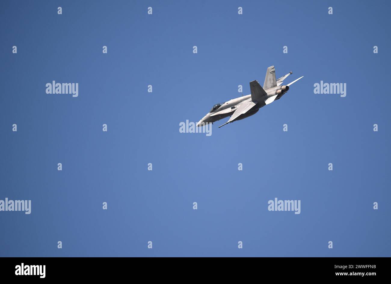 Mc Donnell Douglas F, 15 fighter aircraft during an Air Defender 2023 ...