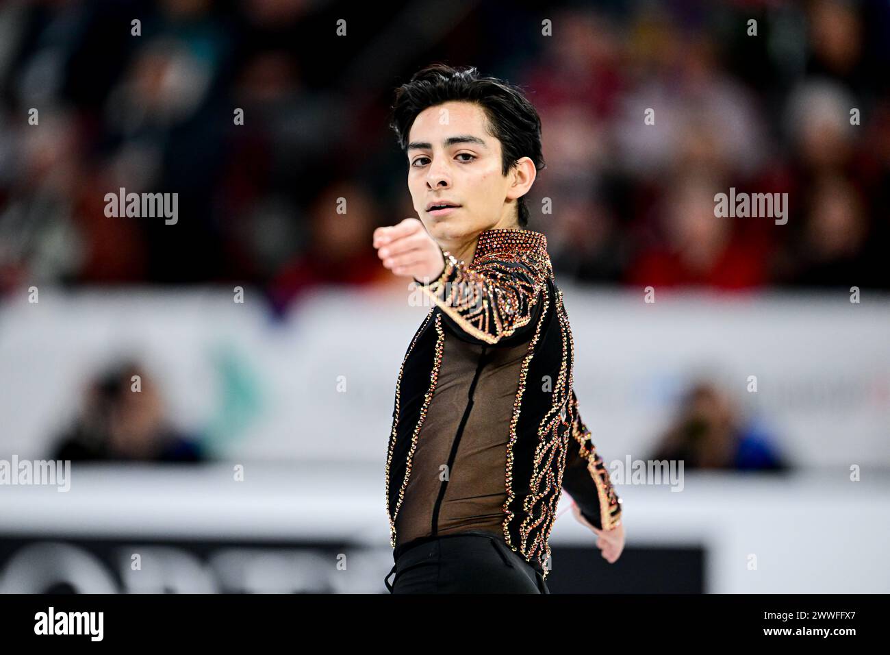 Donovan CARRILLO (MEX), during Men Free Skating, at the ISU World ...