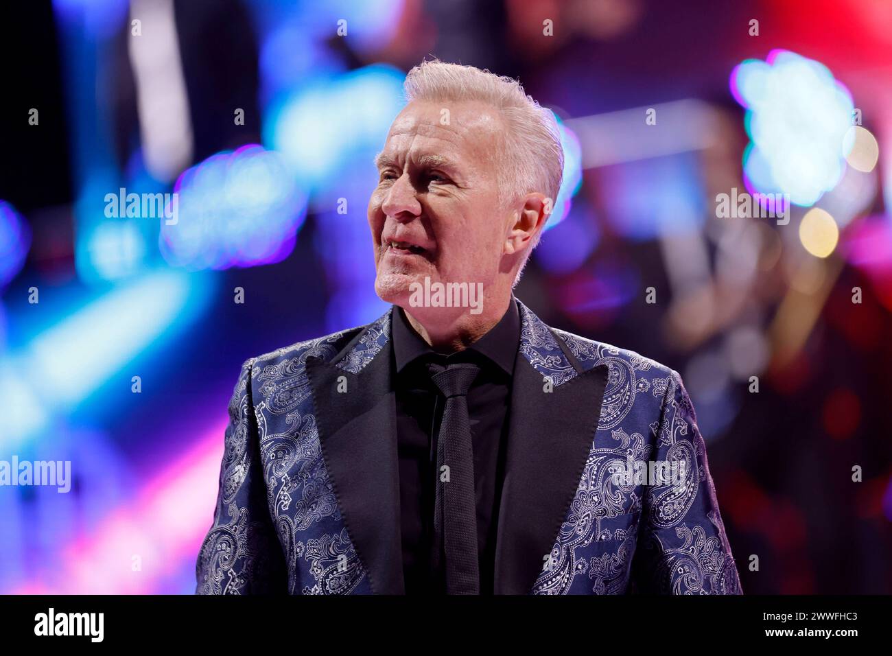 Sänger Martin Fry von der Band ABC bei seinem Auftritt bei im Rahmen ...