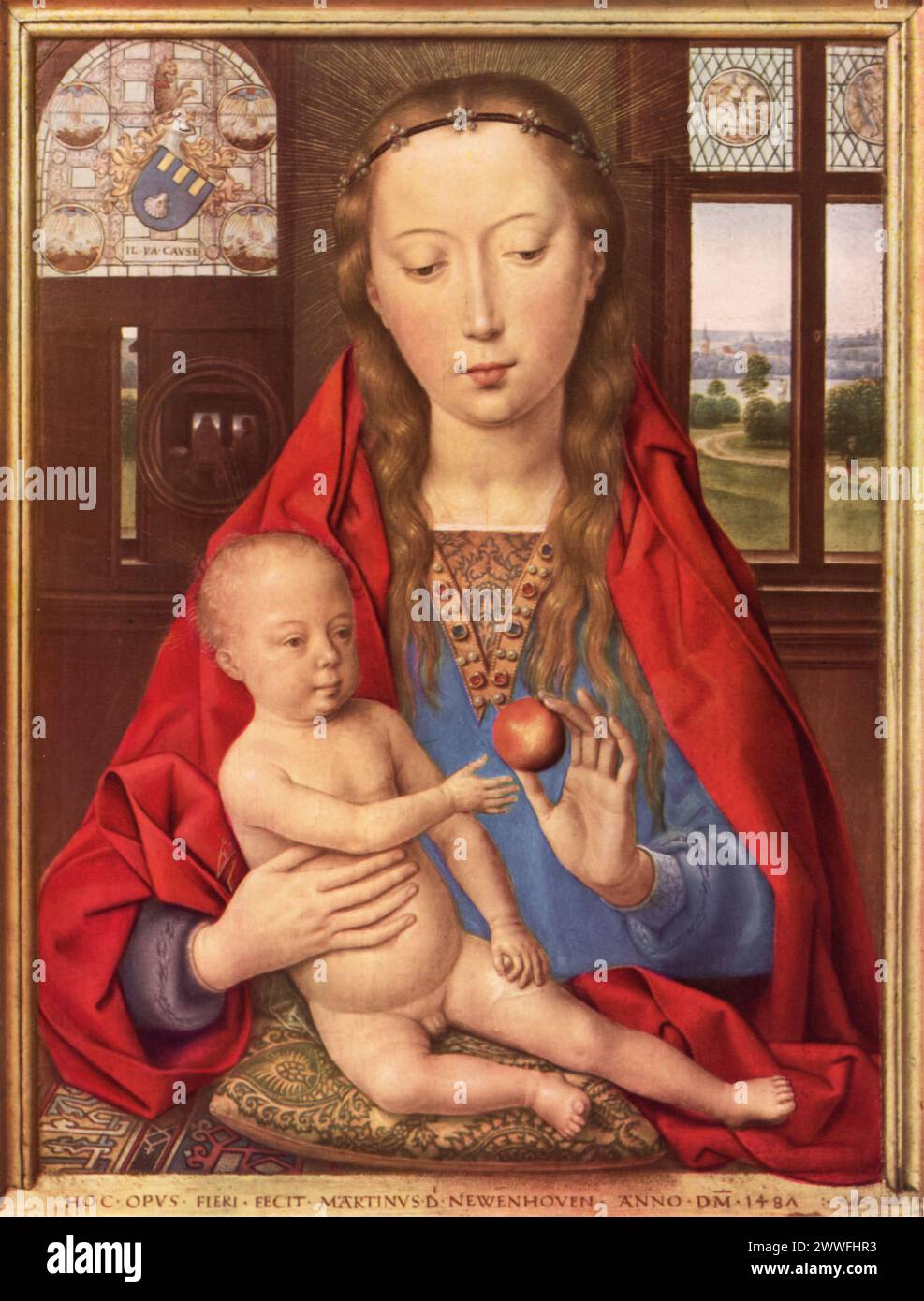 Hans Memling's "Madonna and Child" (circa 1475): In the Metropolitan Museum of Art, New York ...