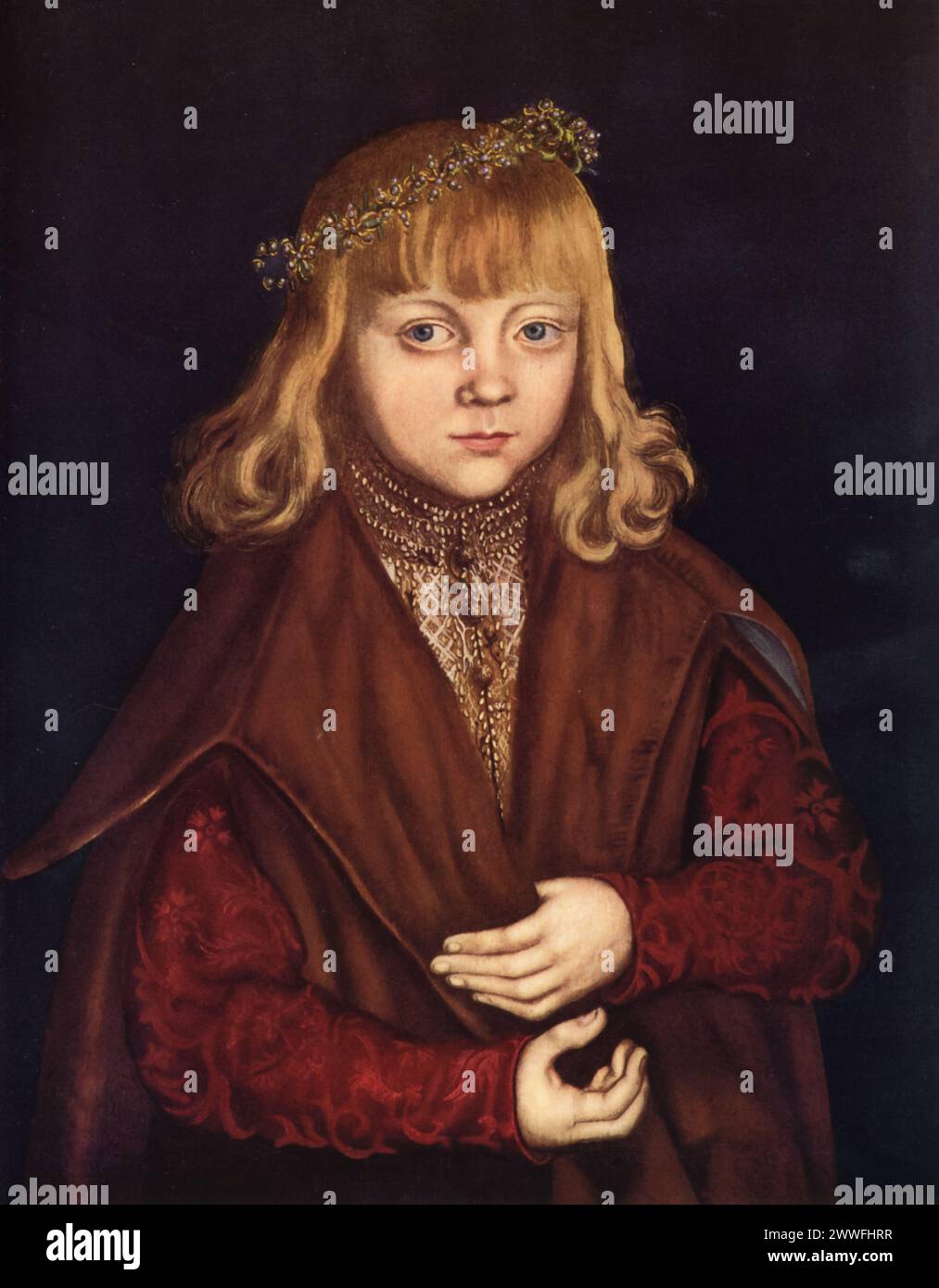 Portrait of a saxonian prince hi-res stock photography and images - Alamy