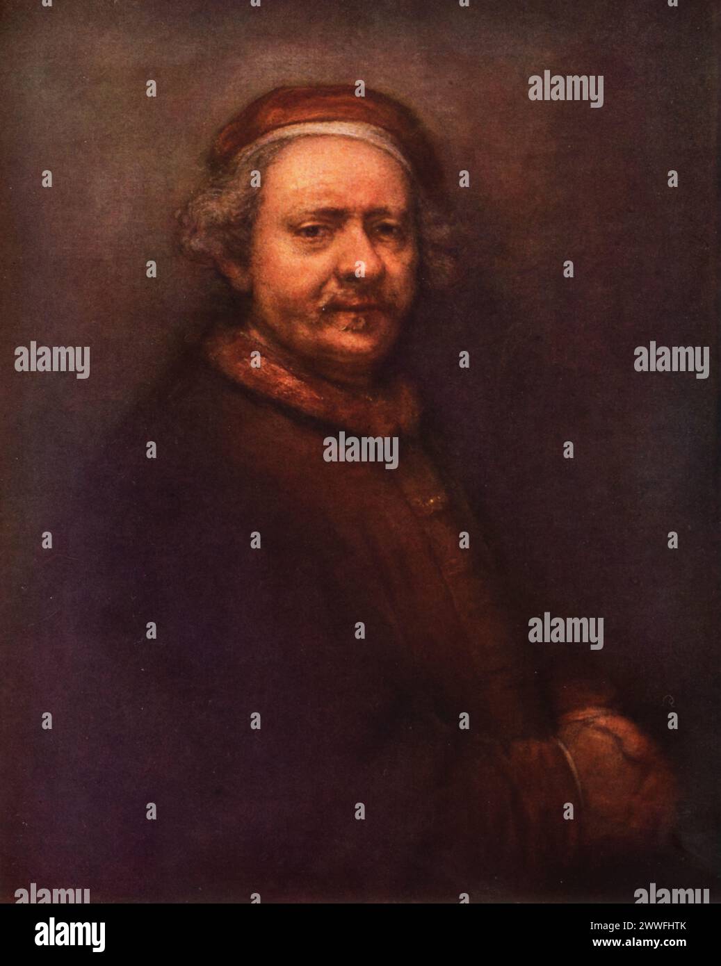 Rembrandt's "Self-Portrait" (circa 1659): Located in the National ...