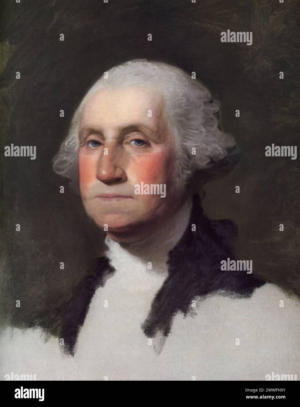 Gilbert Stuart's "George Washington" (Lansdowne Portrait, circa 1796 ...