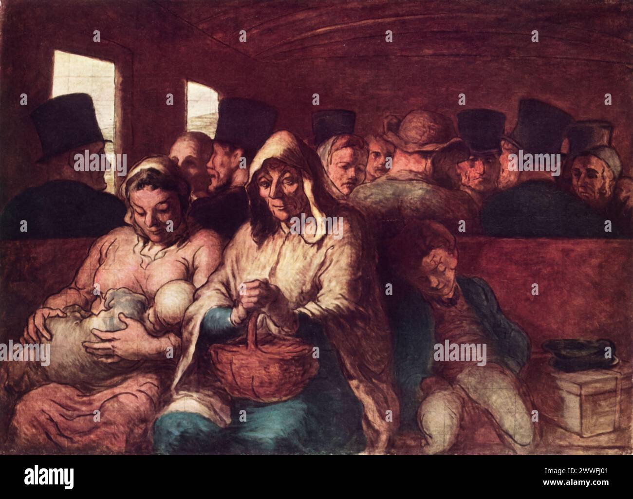 Third class railway carriage hi-res stock photography and images - Alamy