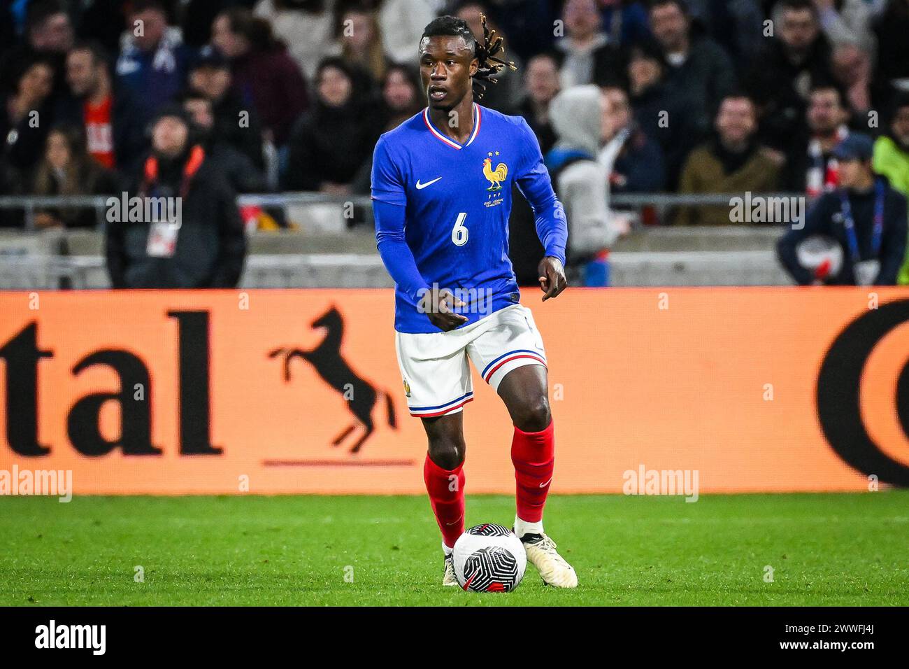 Eduardo CAMAVINGA of France during the International Friendly football ...