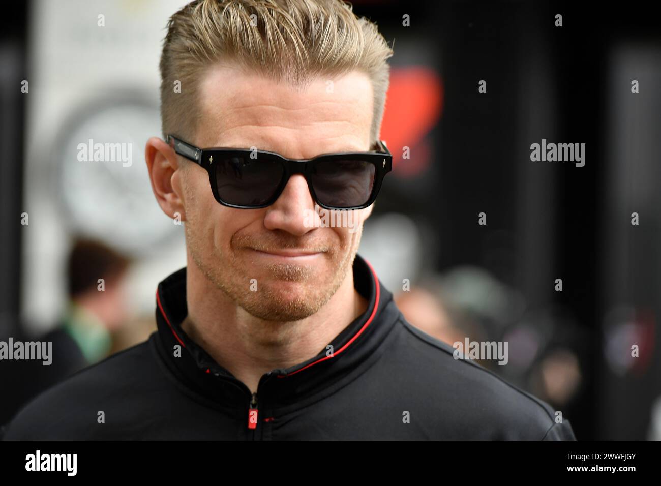MELBOURNE, AUSTRALIA 24 March 2024. Pictured: 27 Nico Hülkenberg (DEU ...