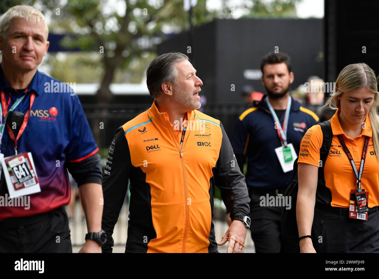 Zak brown melbourne paddock hi-res stock photography and images - Alamy