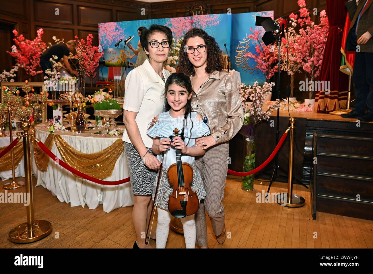 London, UK. 23rd Mar, 2024. The Iranian community celebrates Persian ...