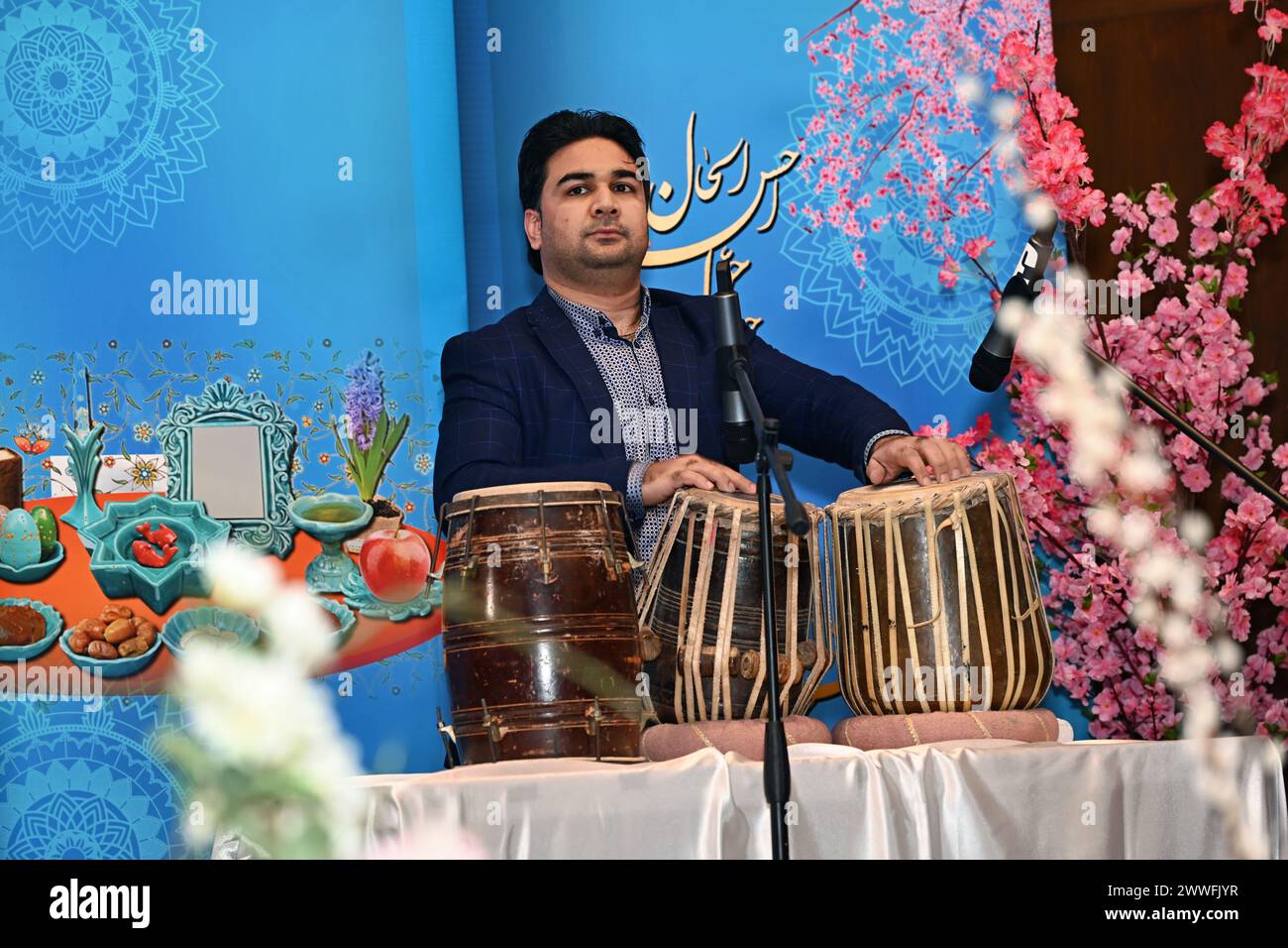 London, UK. 23rd Mar, 2024. The Iranian community celebrates Persian ...
