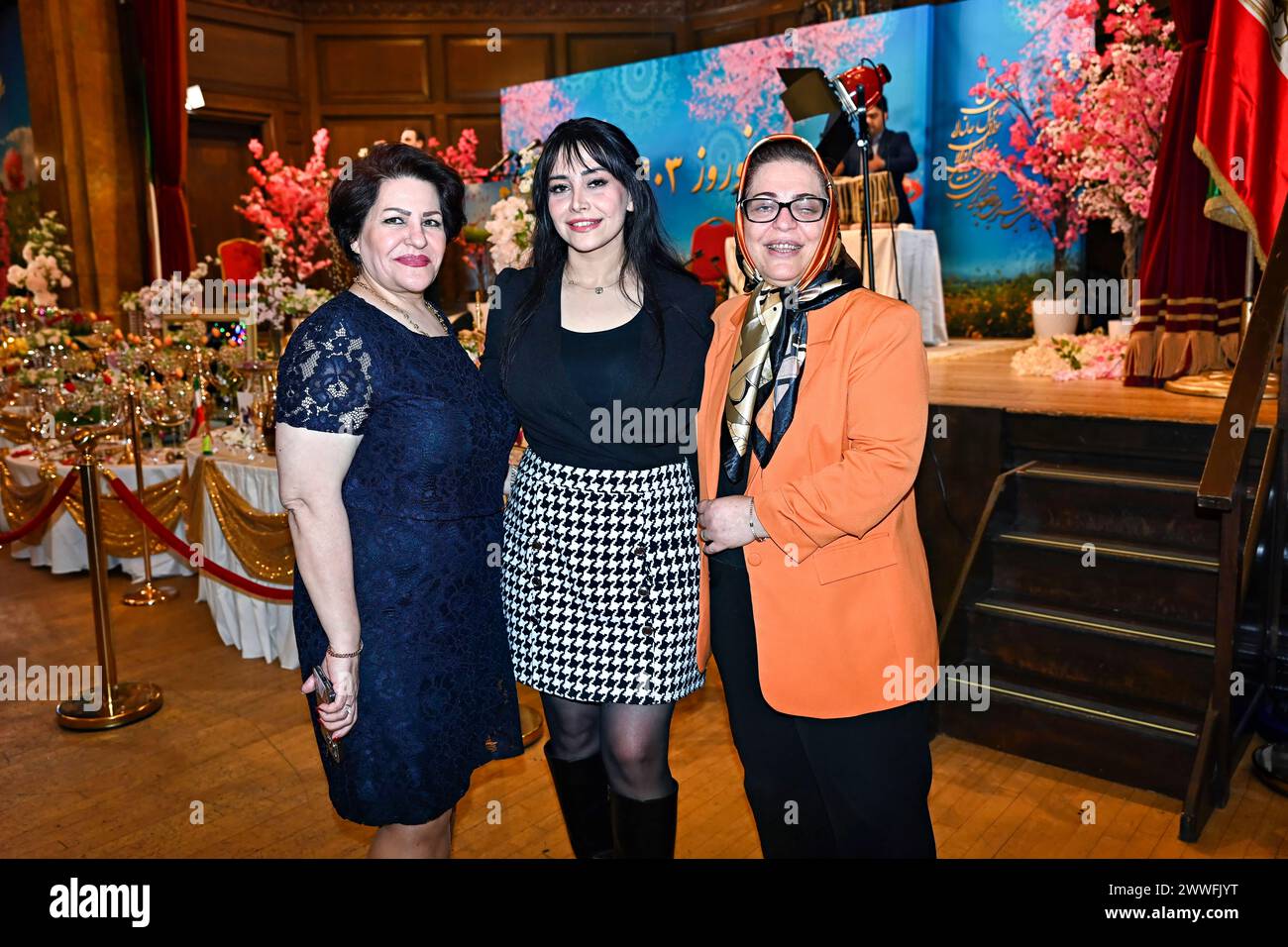 London, UK. 23rd Mar, 2024. The Iranian community celebrates Persian ...