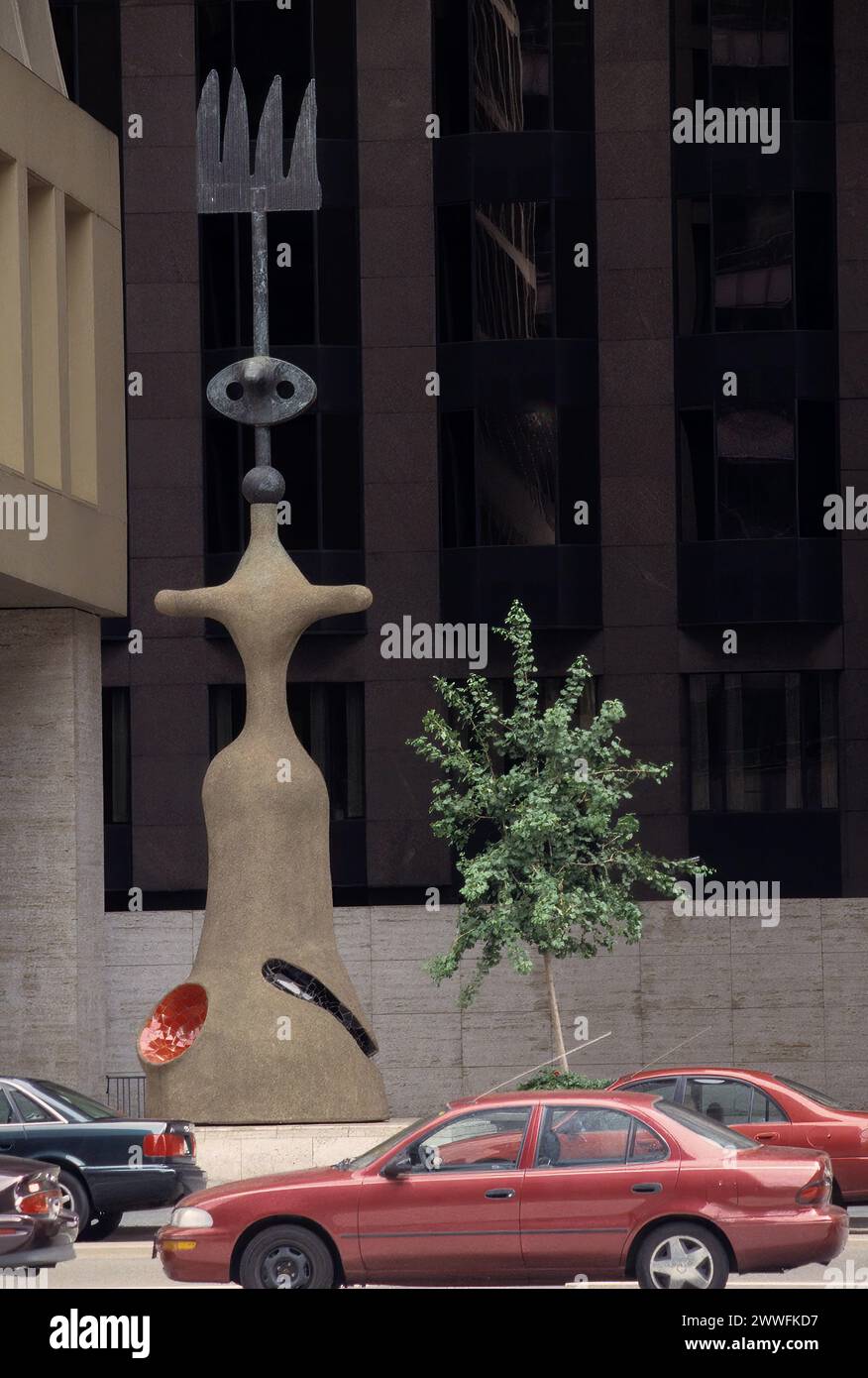 Miro chicago sculpture chicago illinois hi-res stock photography and ...
