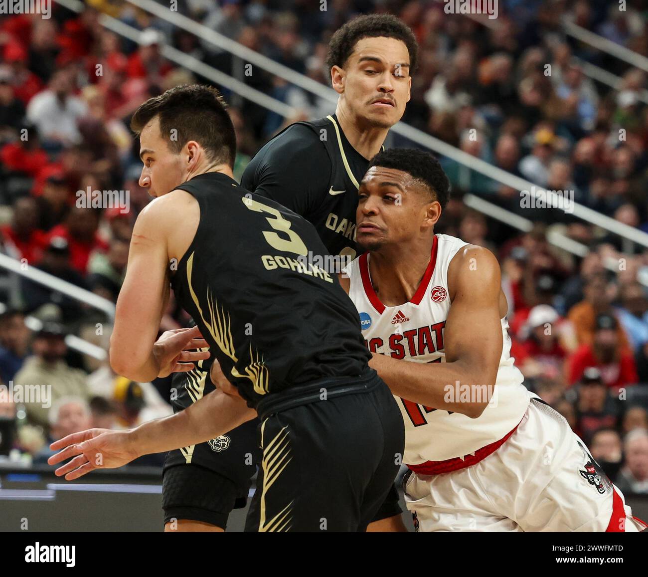 Pittsburgh, PA, USA. 23rd Mar, 2024. North Carolina State Wolfpack ...