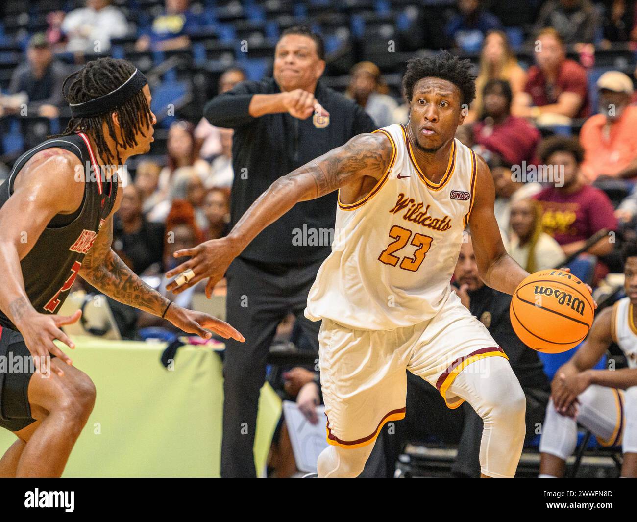 March 23, 2024: Bethune-Cookman forward Derrick Carter-Hollinger Jr ...