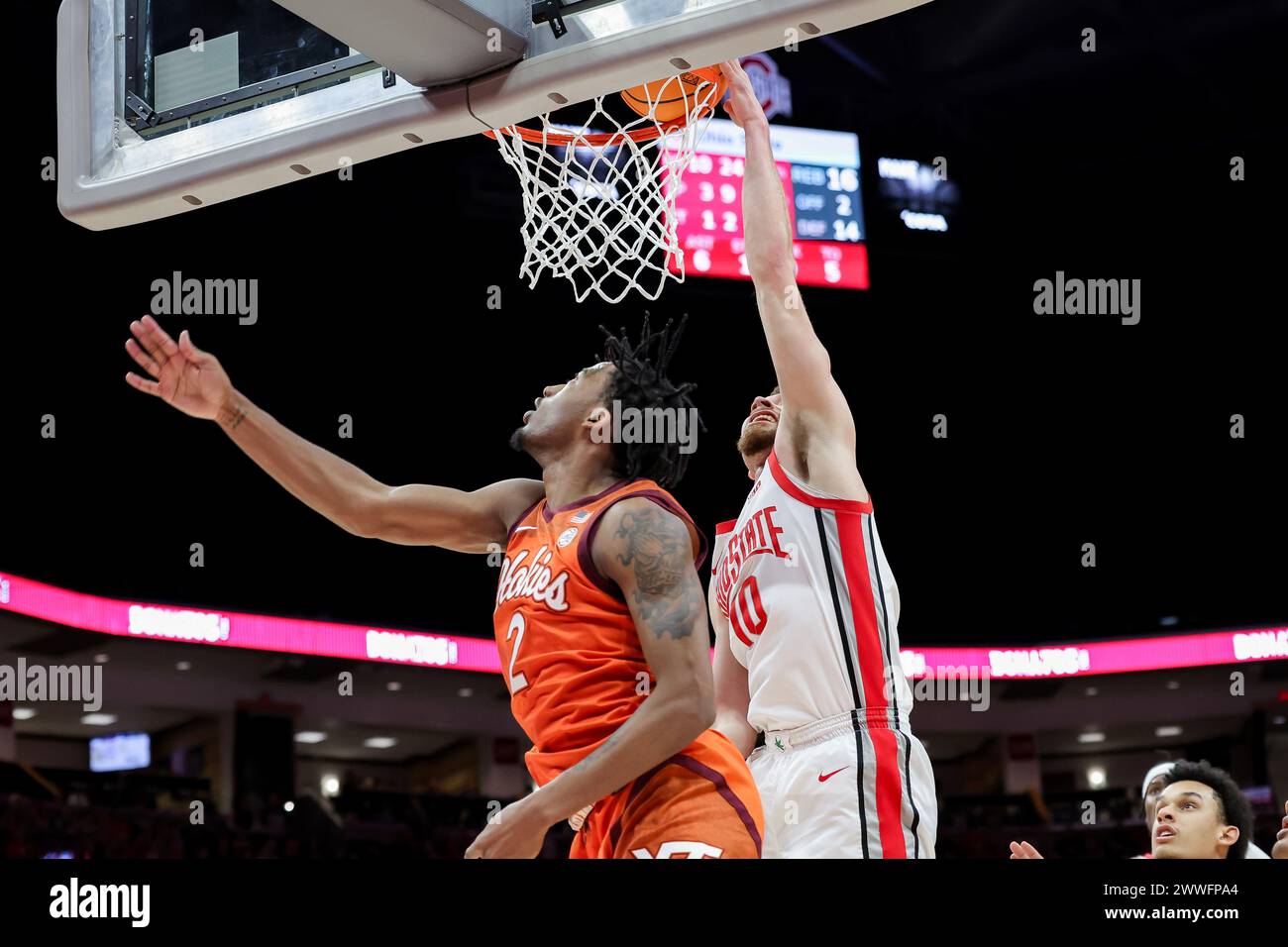 Columbus, Ohio, USA. 23rd Mar, 2024. Ohio State Buckeyes forward ...