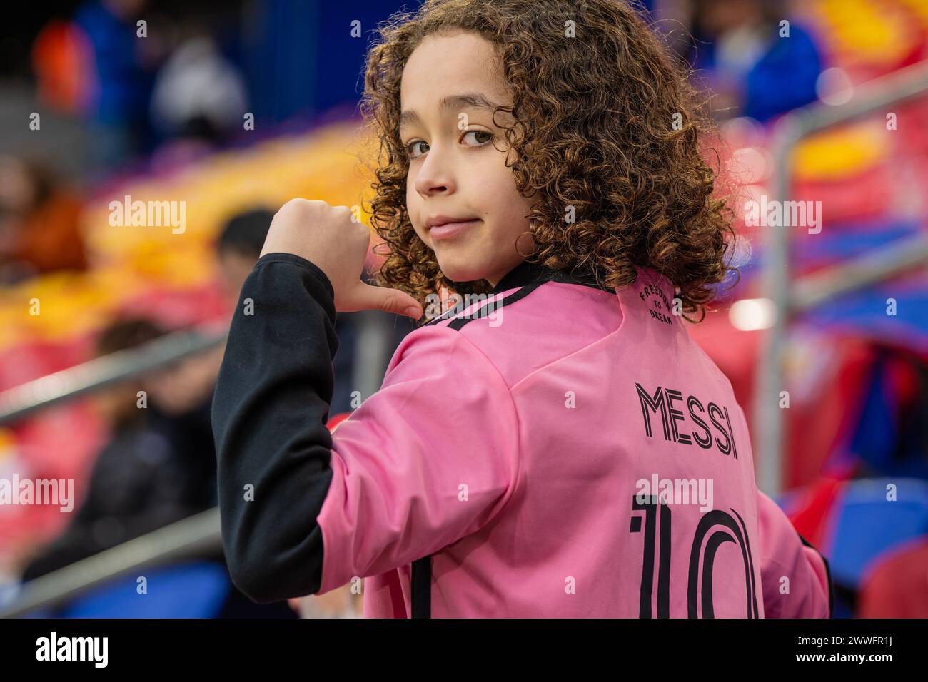 Messi young hi-res stock photography and images - Alamy