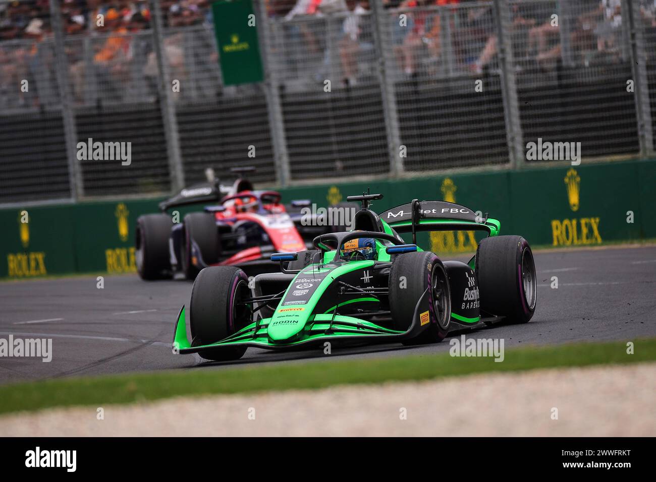 05 MALONEY Zane (bar), Rodin Motorsport, Dallara F2 2024, action during ...
