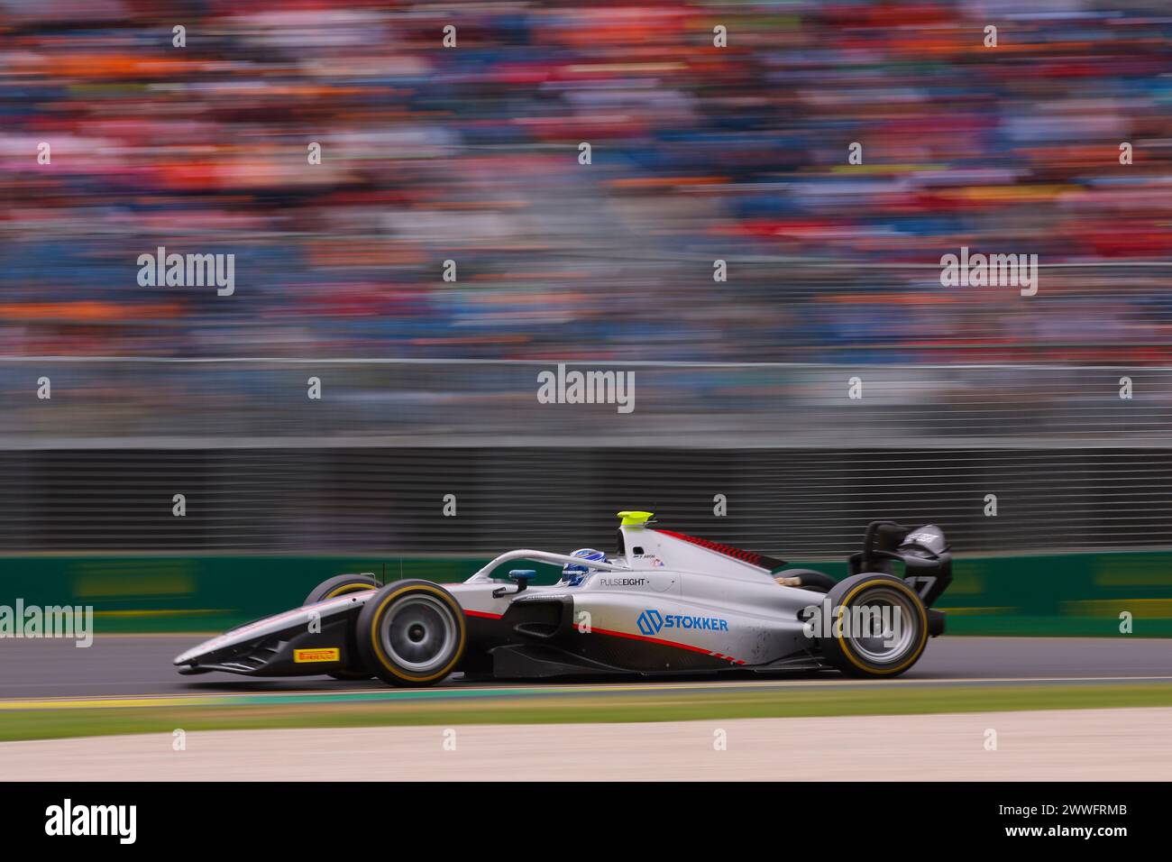 17 ARON Paul (est), Hitech Pulse-Eigt, Dallara F2 2024, action during ...