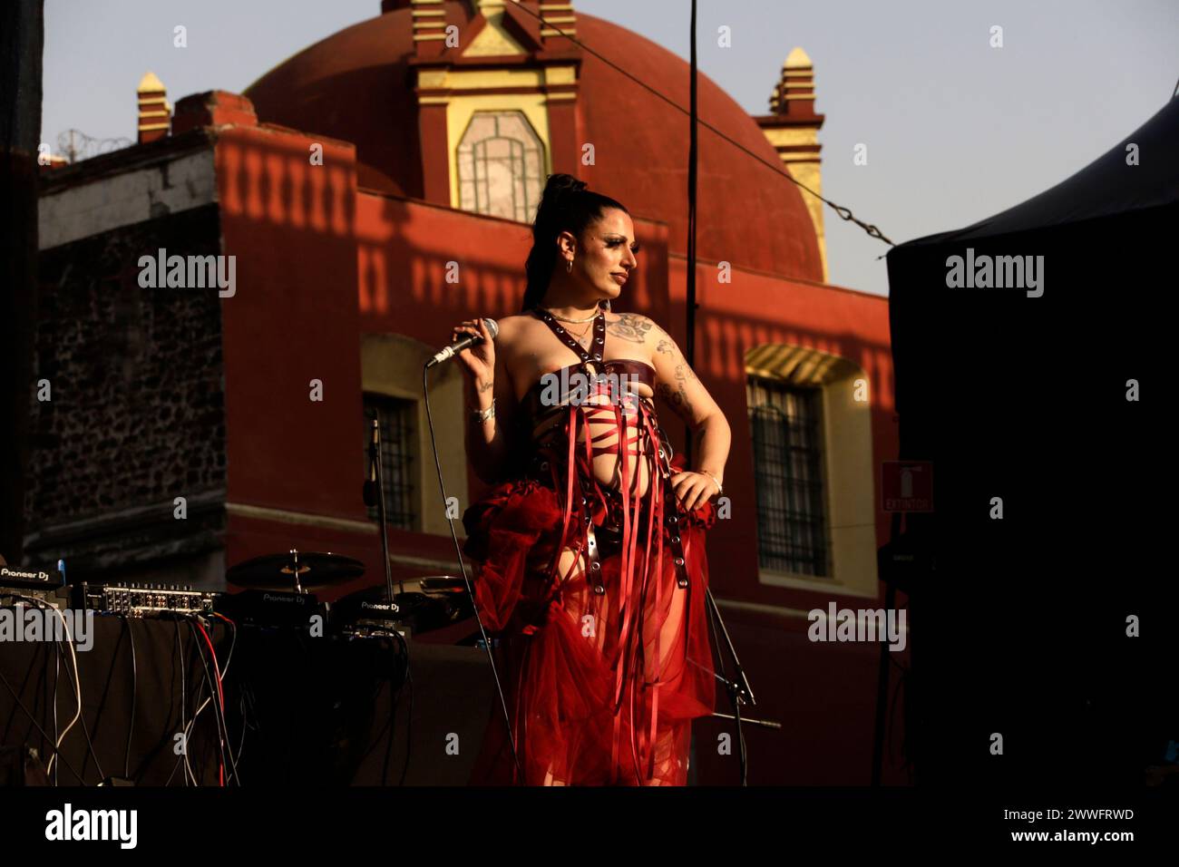 March 23, 2024, Mexico City, Mexico: Singer Natalia Garcia know as a.k ...