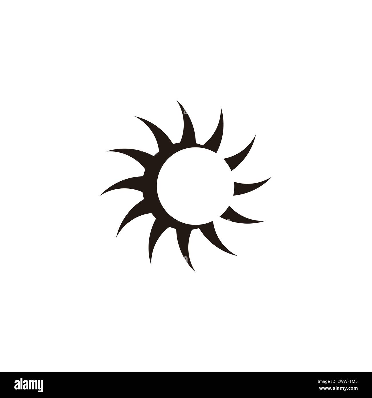 Circle swirl logo hi-res stock photography and images - Alamy