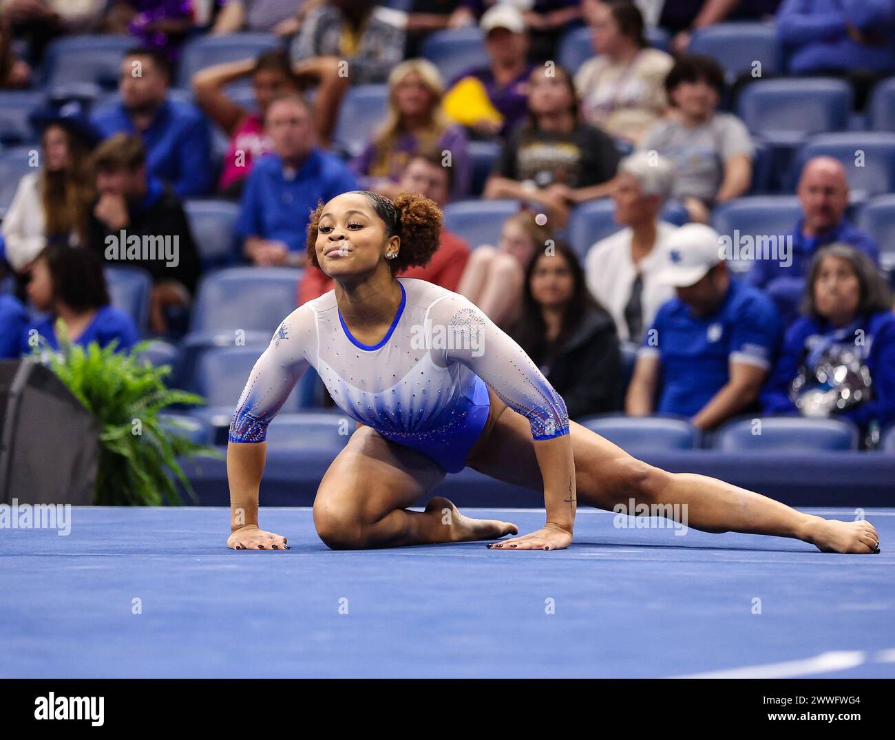 March 23, 2024: Florida's Sloan Blakely competes on the floor exercise ...