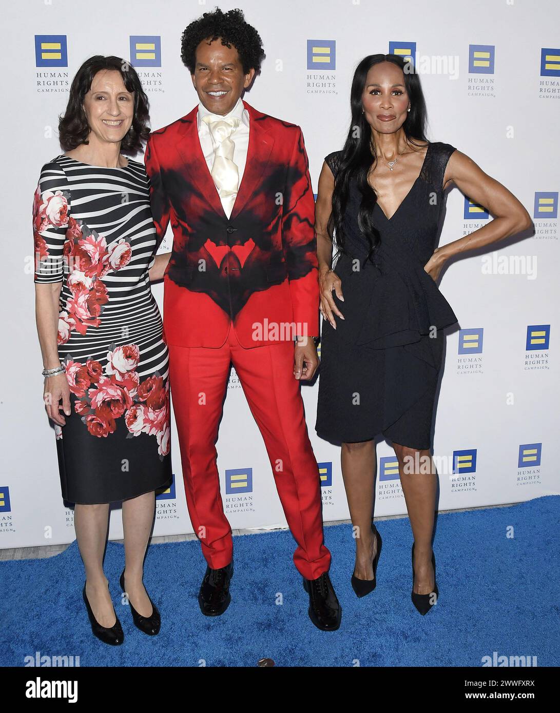 Los Angeles, USA. 24th Mar, 2024. (L-R) Gwen Baba, Aaron Walton and ...