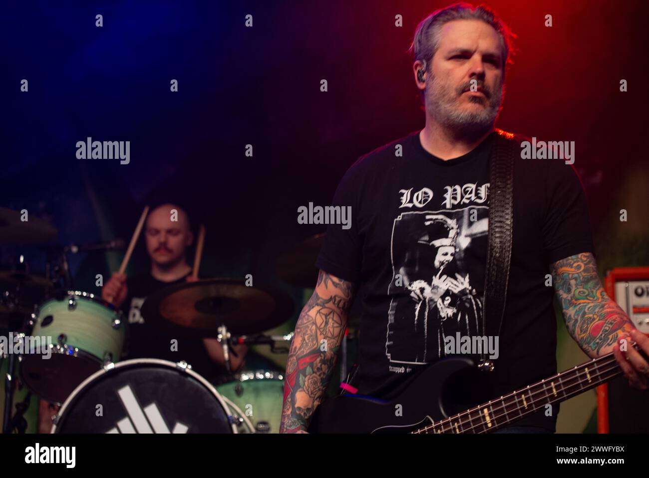 Nottingham 23rd March 2024, Cam Greenwood and Mike Squires performing ...