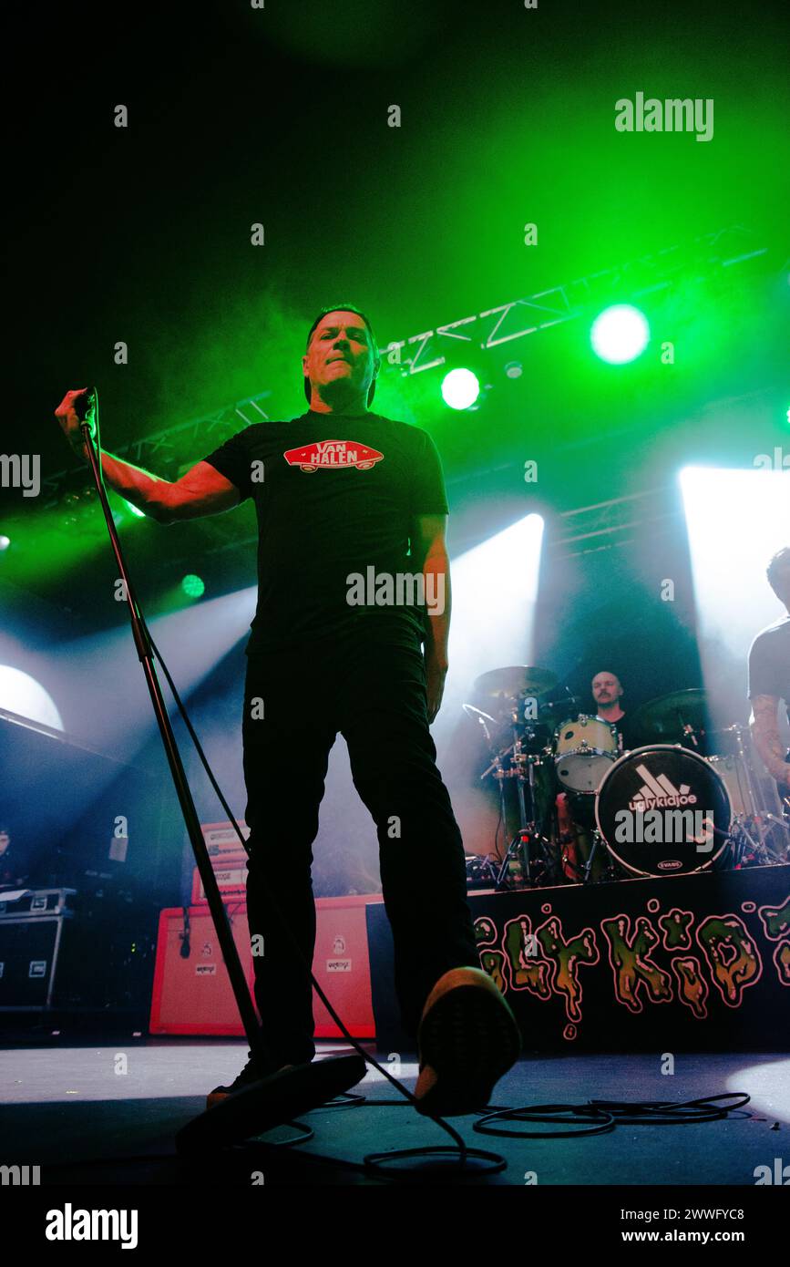 Nottingham 23rd March 2024, Whitfield Crane of Ugly Kid Joe performing ...