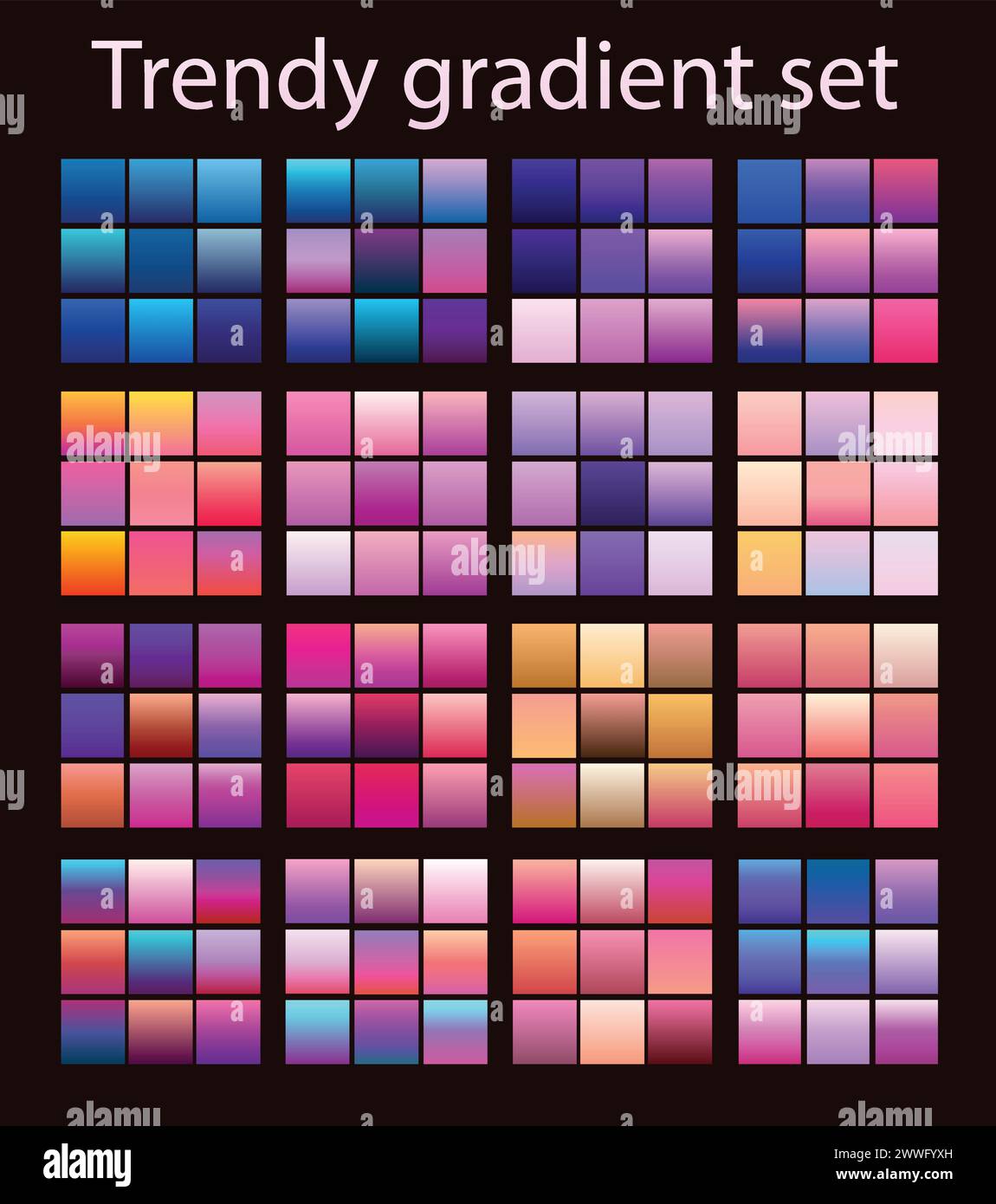 Graphic gradients Stock Vector Images - Alamy