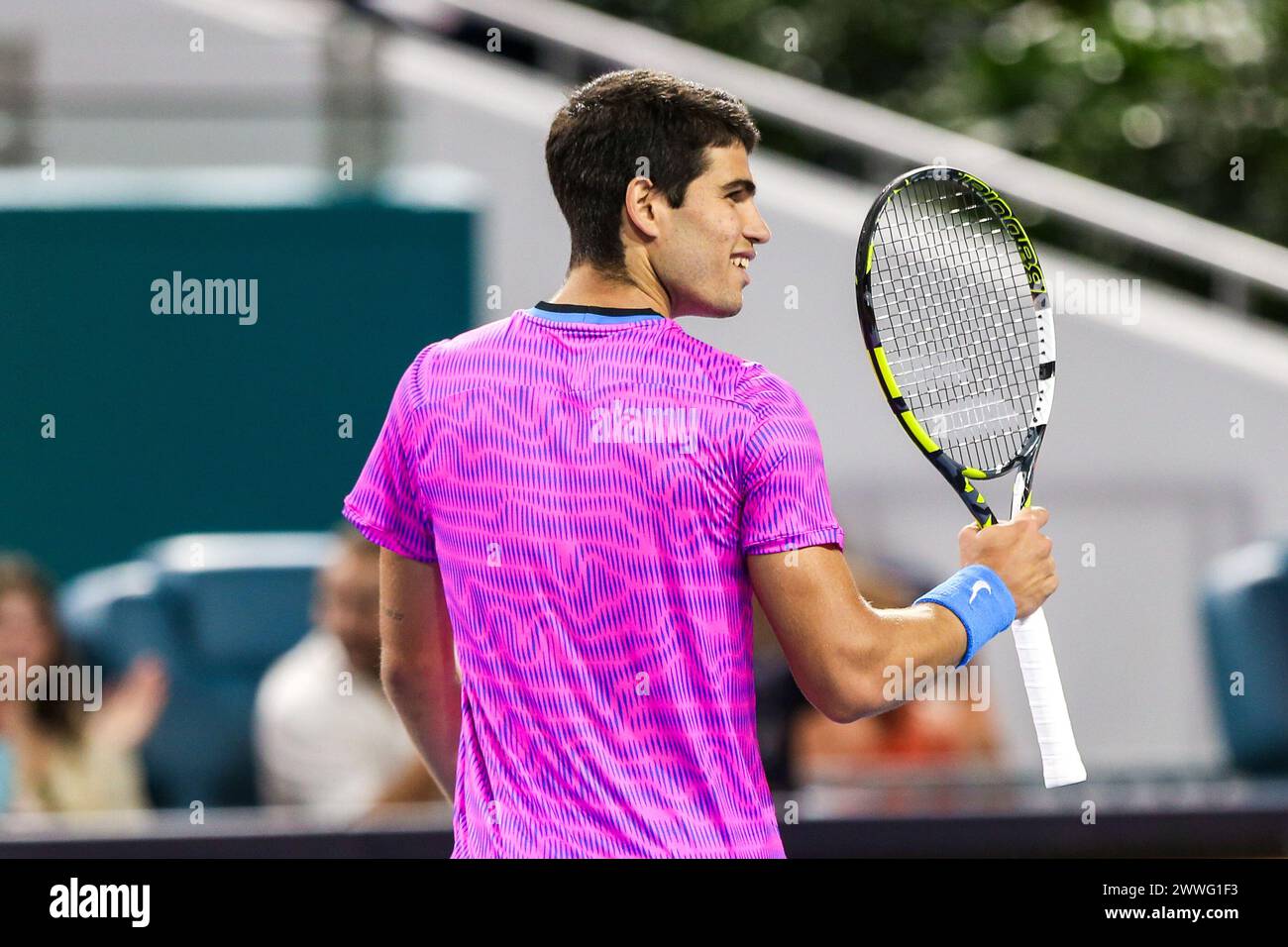 Carlos alcaraz volley hi-res stock photography and images - Alamy
