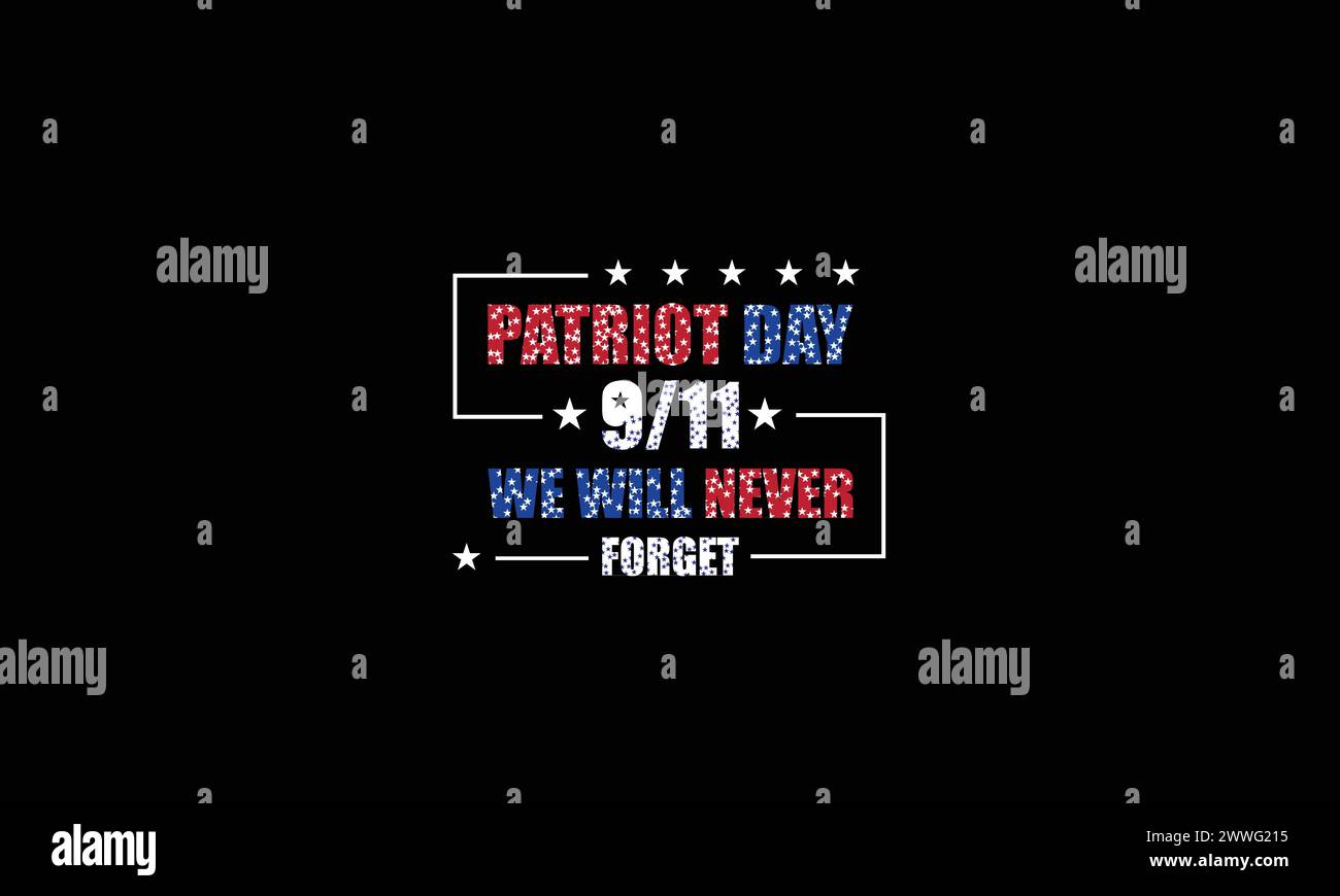 9 11 memorial day Stock Vector Images - Alamy