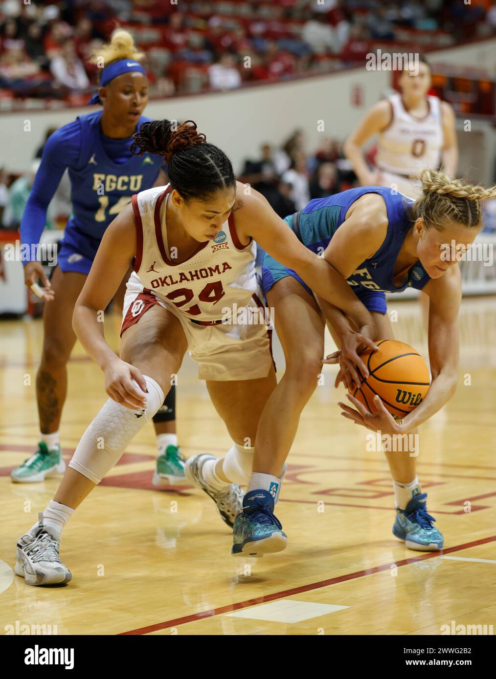 Bloomington, United States. 23rd Mar, 2024. Oklahoma Sooners forward ...