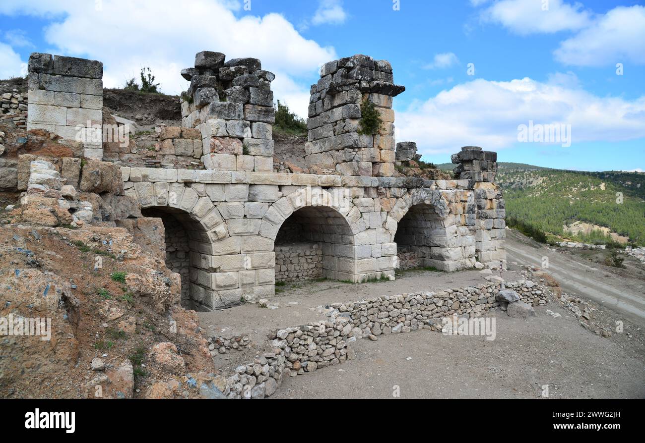 Kibyra Ancient City in Burdur, Turkey Stock Photo - Alamy