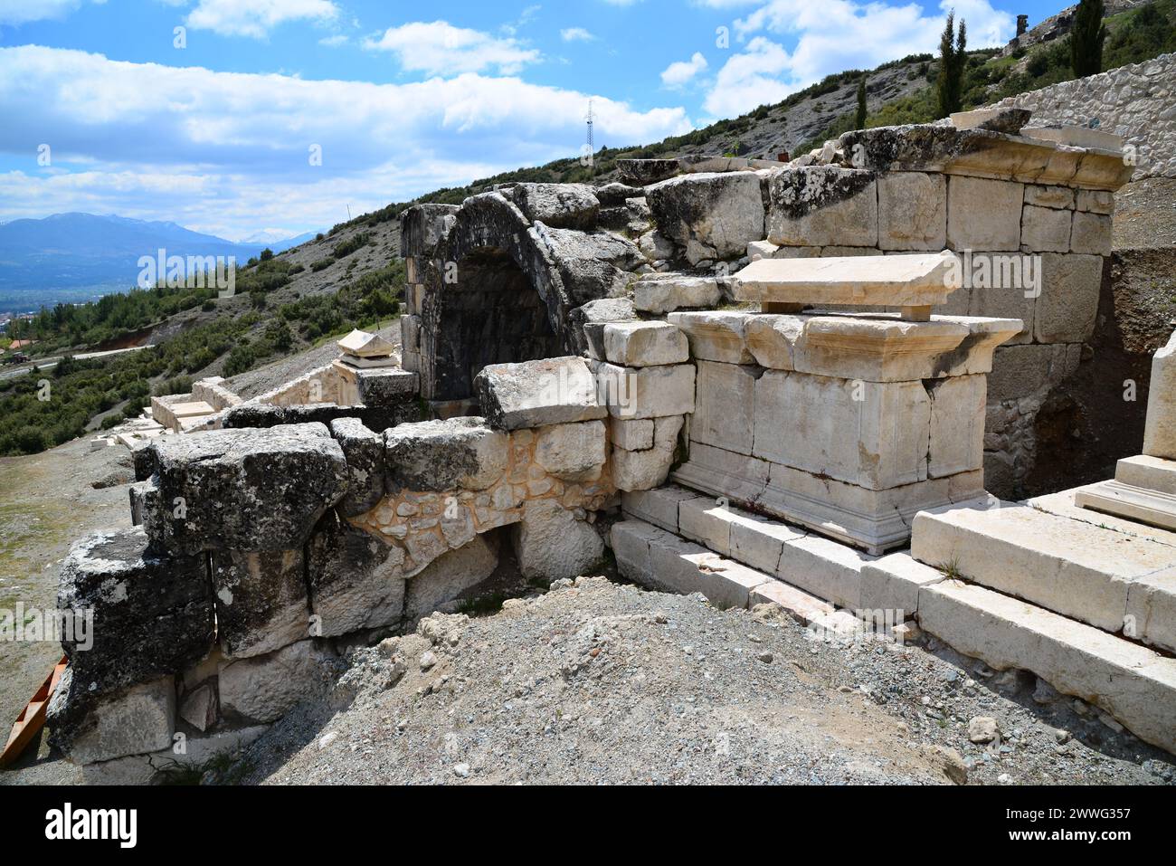 Kibyra Ancient City in Burdur, Turkey Stock Photo - Alamy