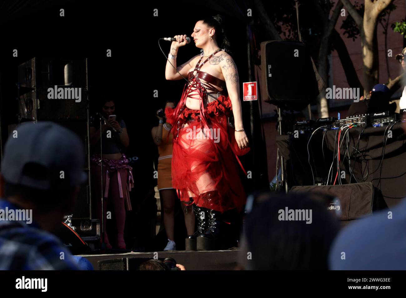 Mexico City, Mexico. 23rd Mar, 2024. Singer Natalia Garcia, also known ...