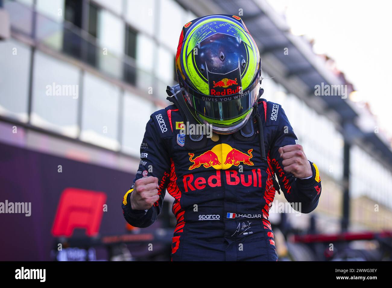HADJAR Isack (fra), Campos Racing, Dallara F2 2024, portrait during the ...