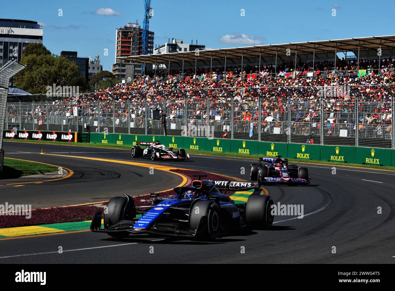 Australian grand prix 2024 alex albon hi-res stock photography and ...
