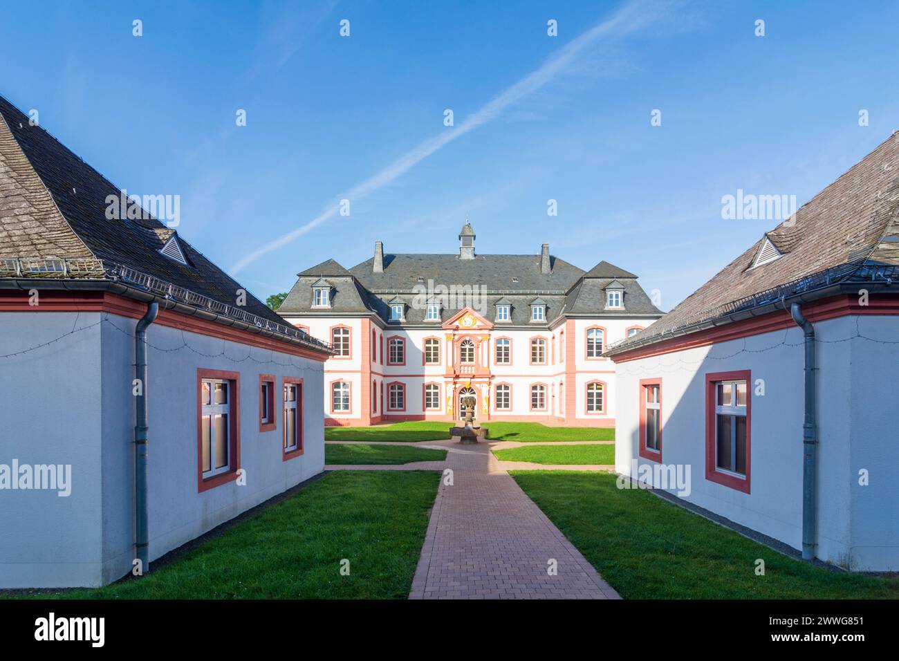 Bitburg: Sclösschen (Little castle) with the St. Martin special school ...