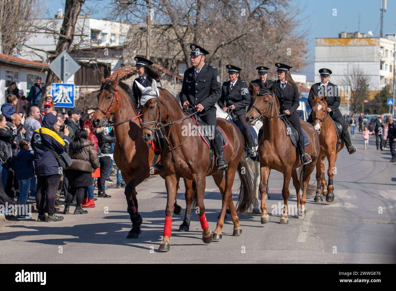 Sofia, Bulgaria - March 23, 2024: Horse Easter or Theodore Day in ...
