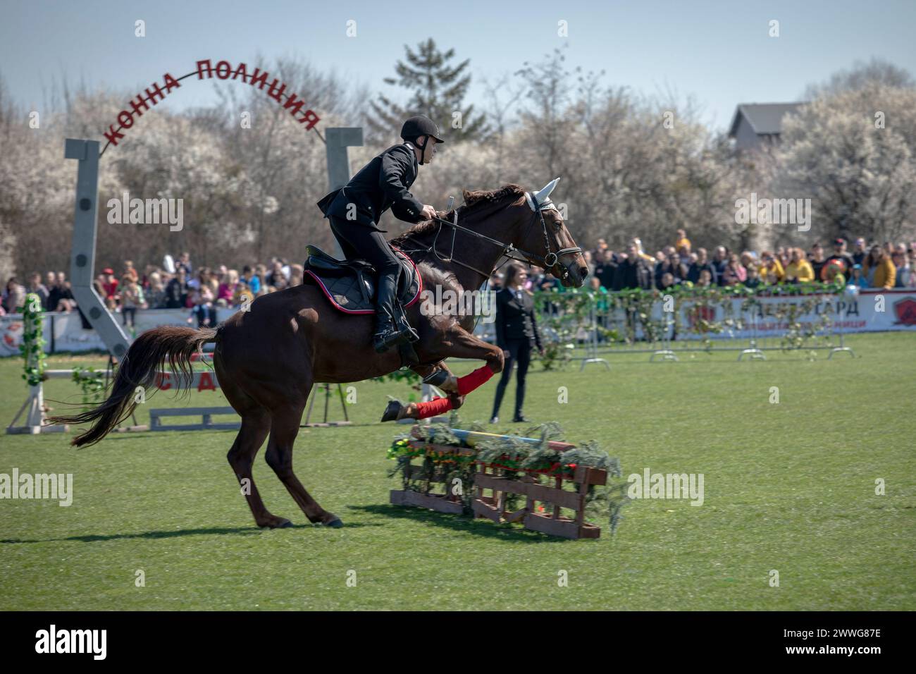 Sofia, Bulgaria - March 23, 2024: Horse Easter or Theodore Day in ...