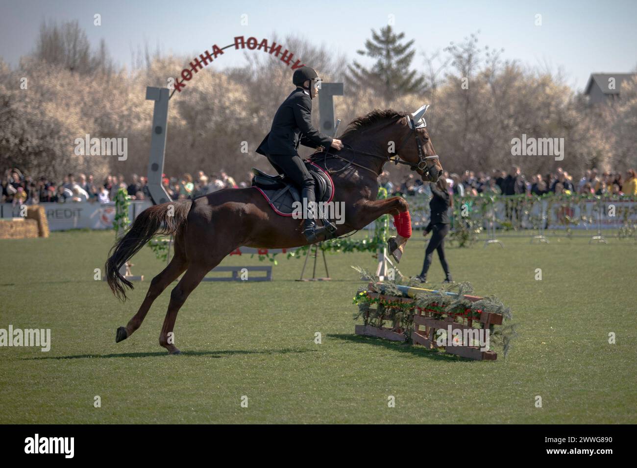 Sofia, Bulgaria - March 23, 2024: Horse Easter or Theodore Day in ...