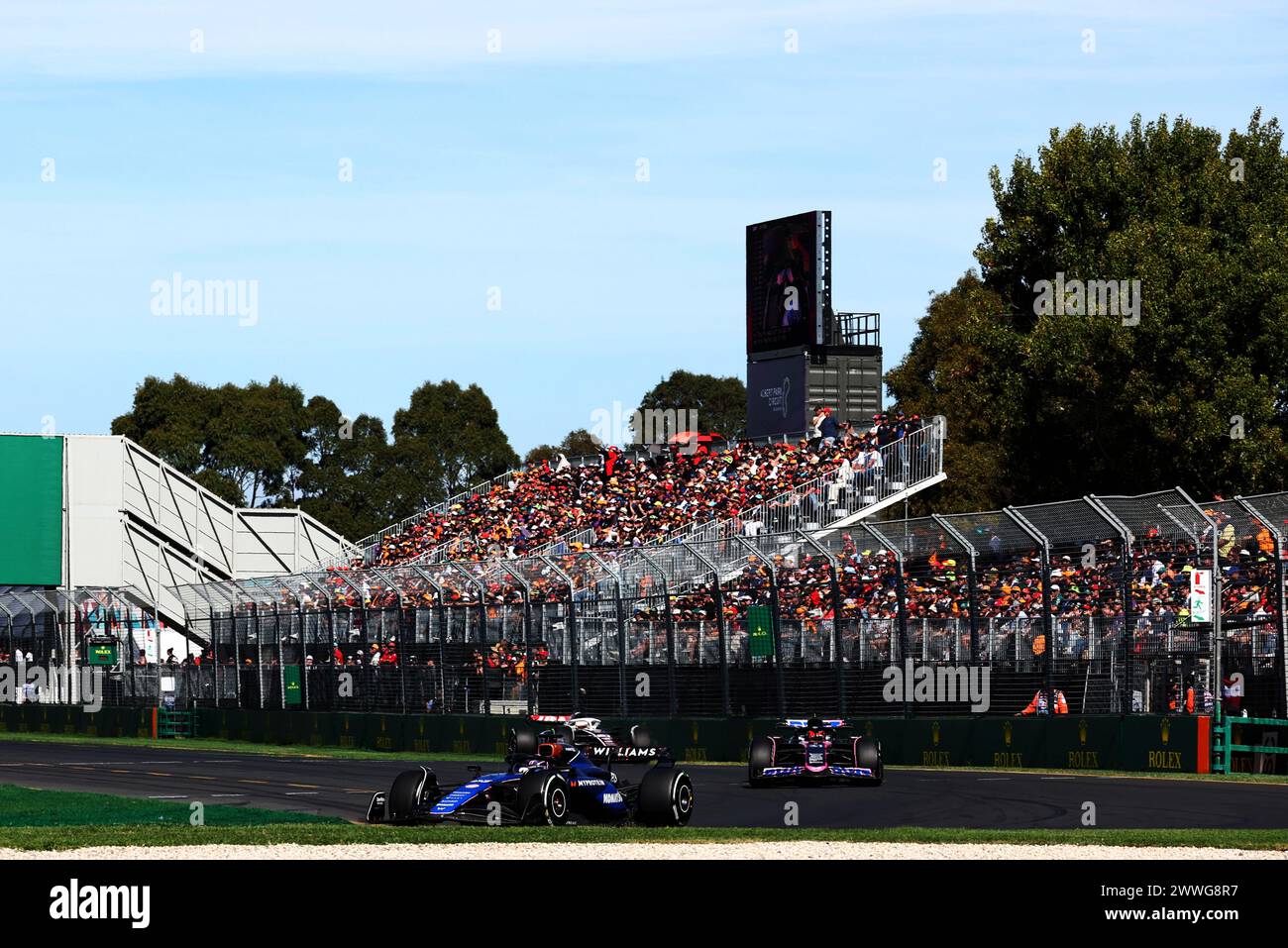 Australian grand prix 2024 alex albon hi-res stock photography and ...