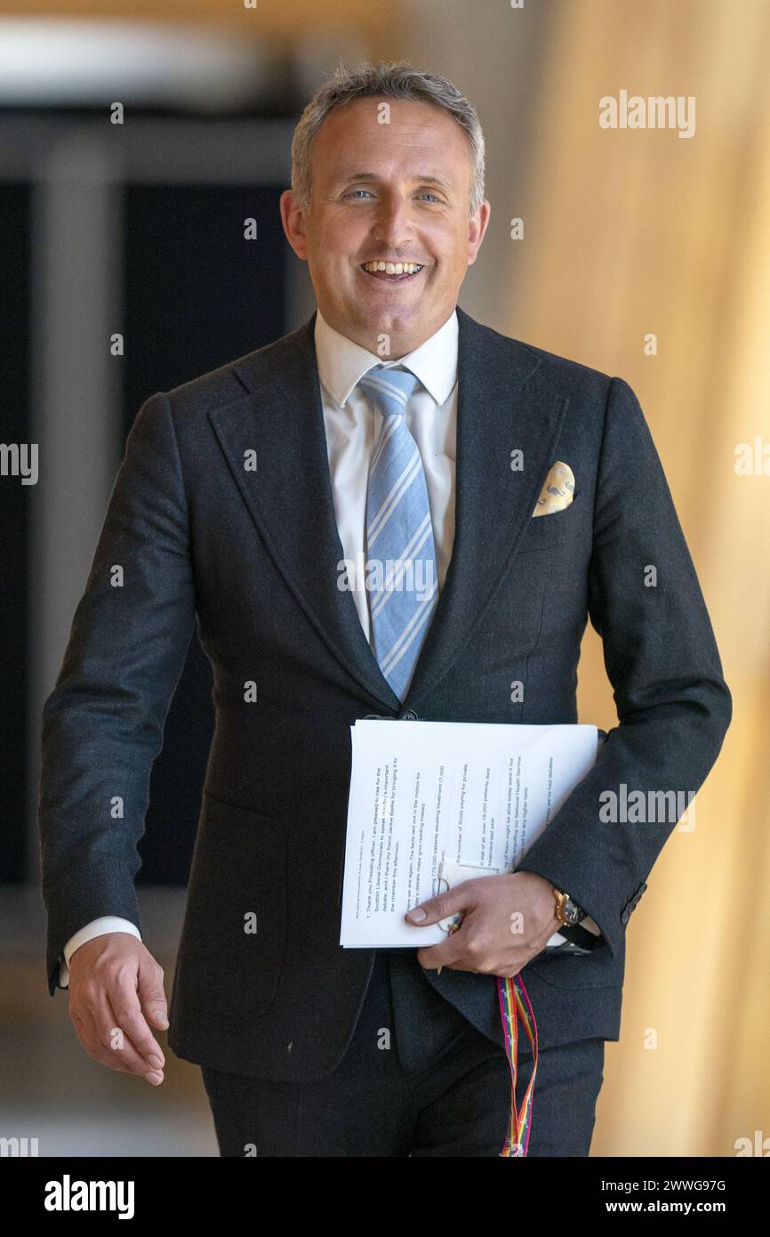 File photo dated 14/6/23 of leader of the Scottish Liberal Democrats ...